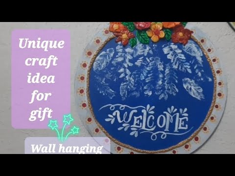 unique craft idea|unique craft idea gift|craft work wall hanging|unique ...