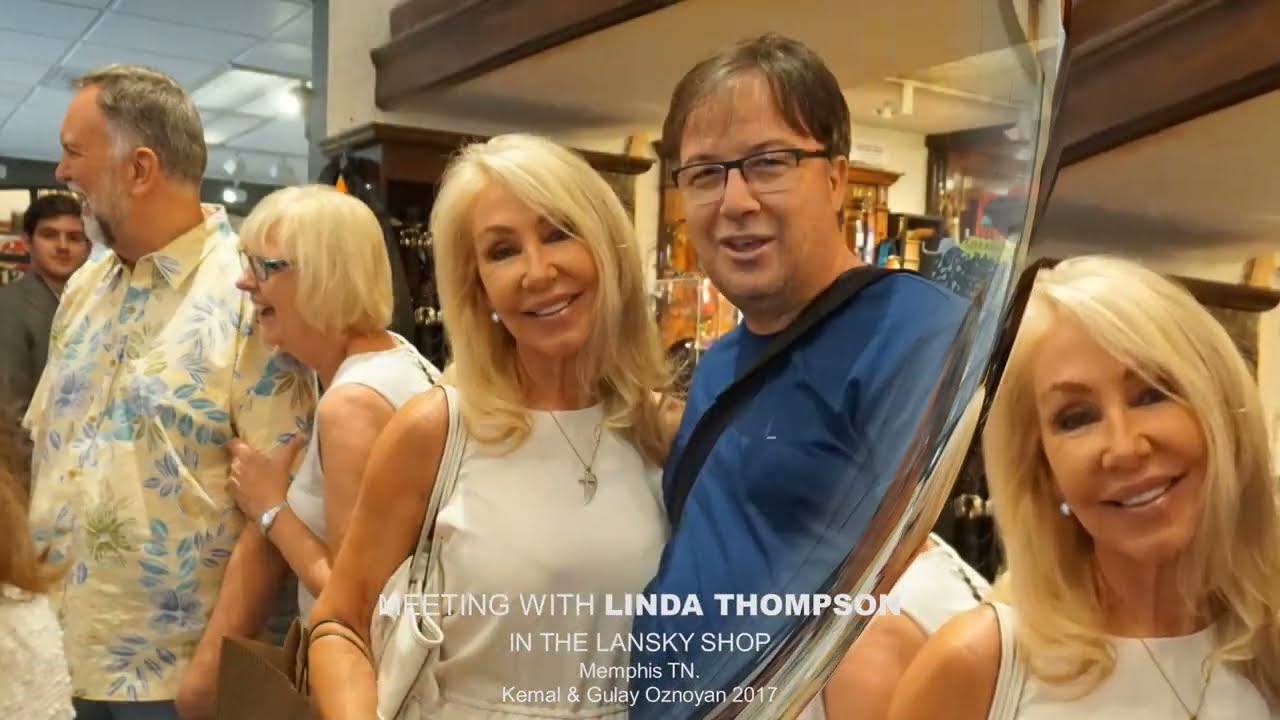 Meeting with LINDA THOMPSON in The Lansky Shop 2017 - YouTube