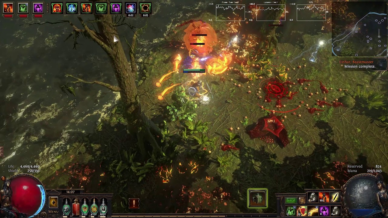 PoE SpellSlinger Fireball/ Magma Orb Day 1 3.11 - YouTube