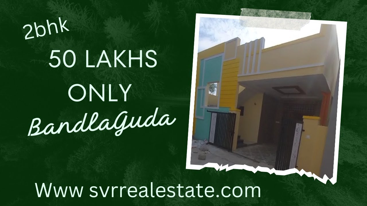 50 lakhs only 2bhk Independent house for sale in hyderabad - YouTube