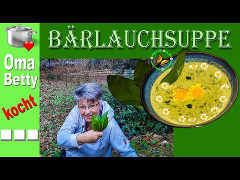 Bärlauch Suppe, einfach und schnell zubereitet