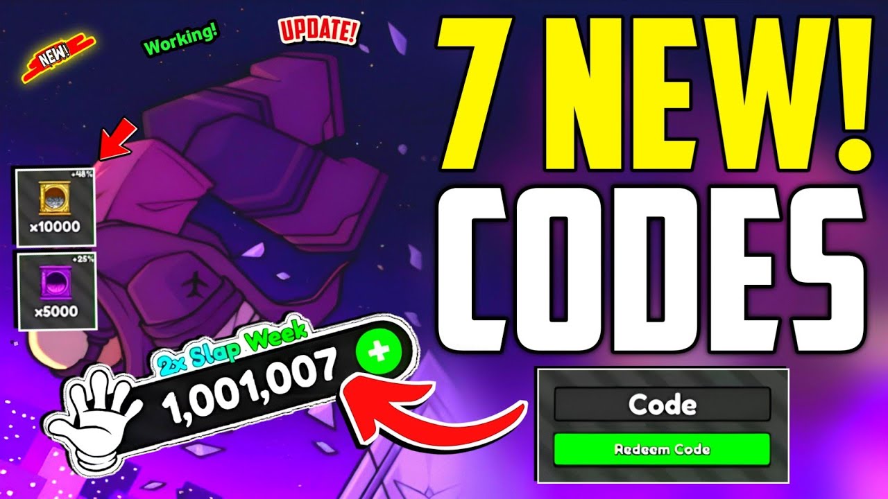 ⚠️Update!💥[CODES]⚠️ SLAP BATTLES ROBLOX CODES FEBRUARY 2026 - SLAP ...