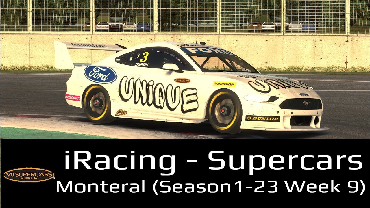 iRacing - Supercars: Monteral - YouTube