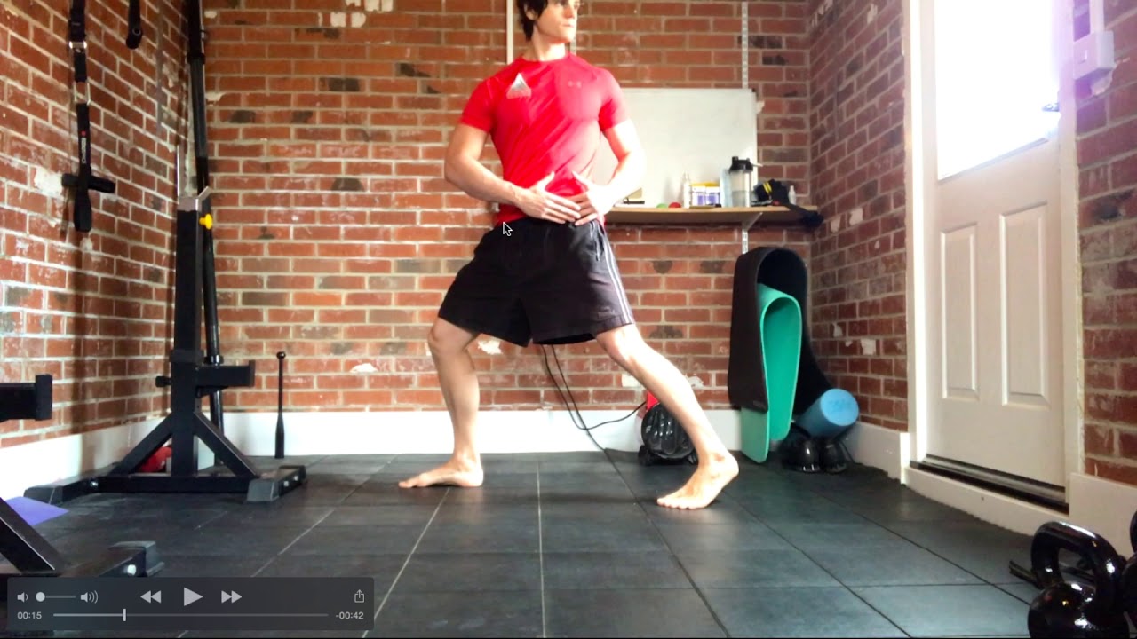 Standing Adductor Rotations - YouTube