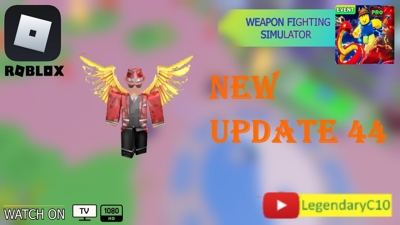 NEW UPDATE 44 in Weapon Fighting Simulator - YouTube