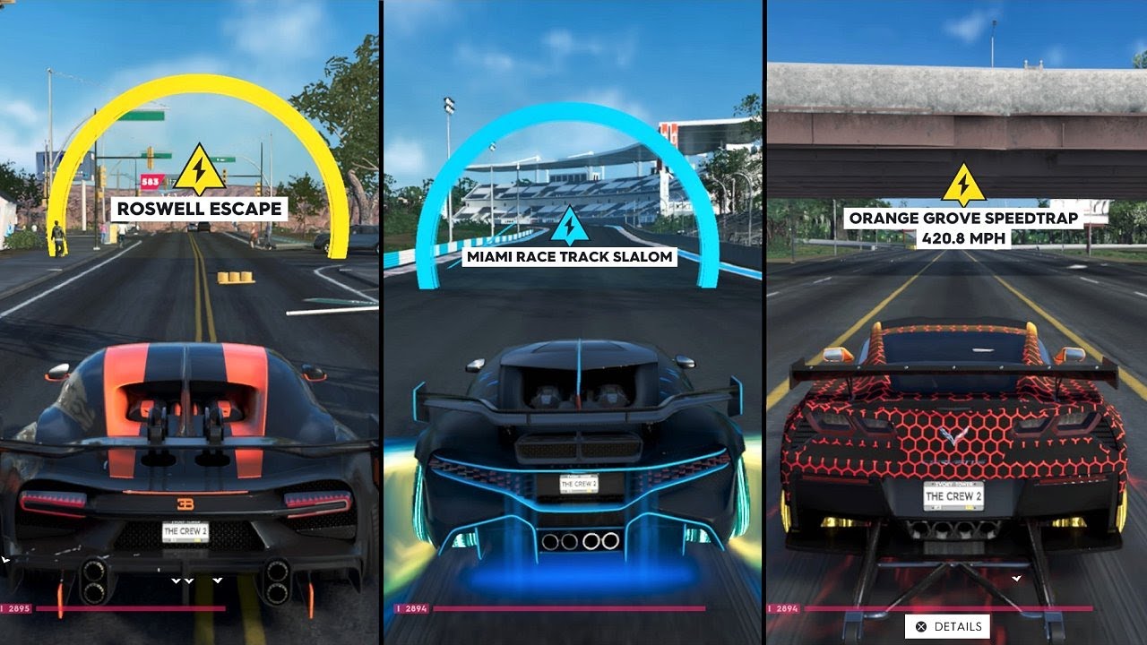 The Crew 2 How To: Scandinavian Flick Summit Skills Roswell Escape ...