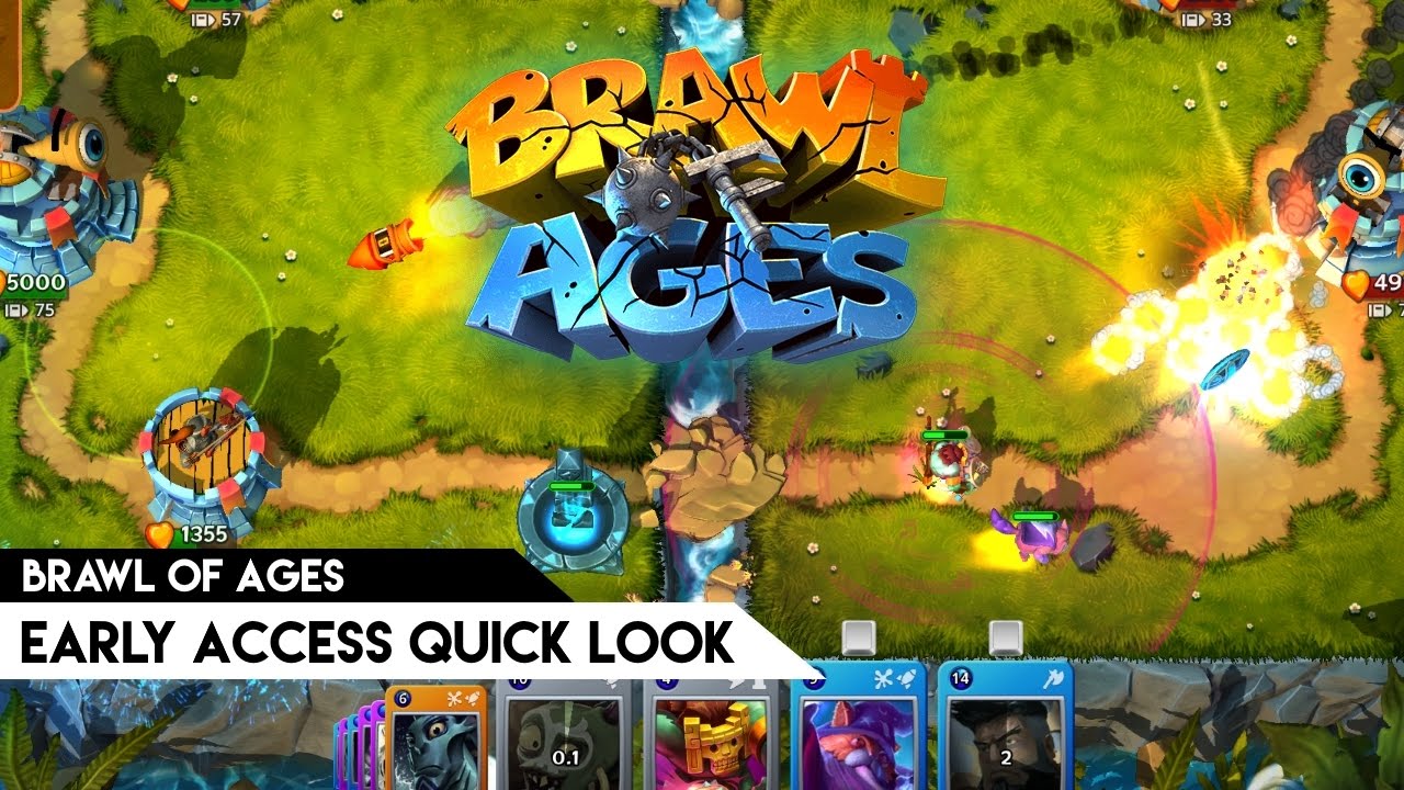 Brawl of Ages - Steam Early Access quick look - YouTube