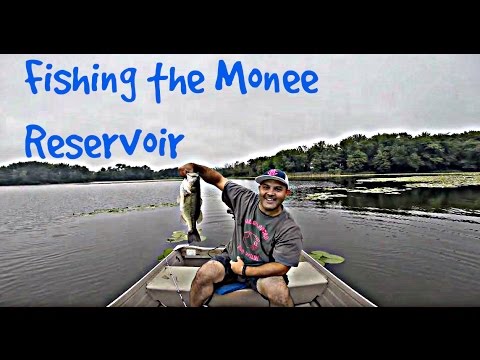 Fishing the Monee Reservoir - YouTube