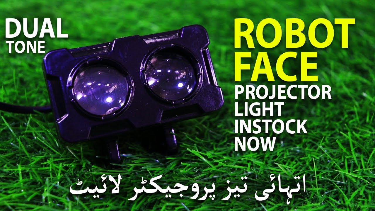New Brightest ROBOT Face Long Range Projector Light In Stock Now | New ...
