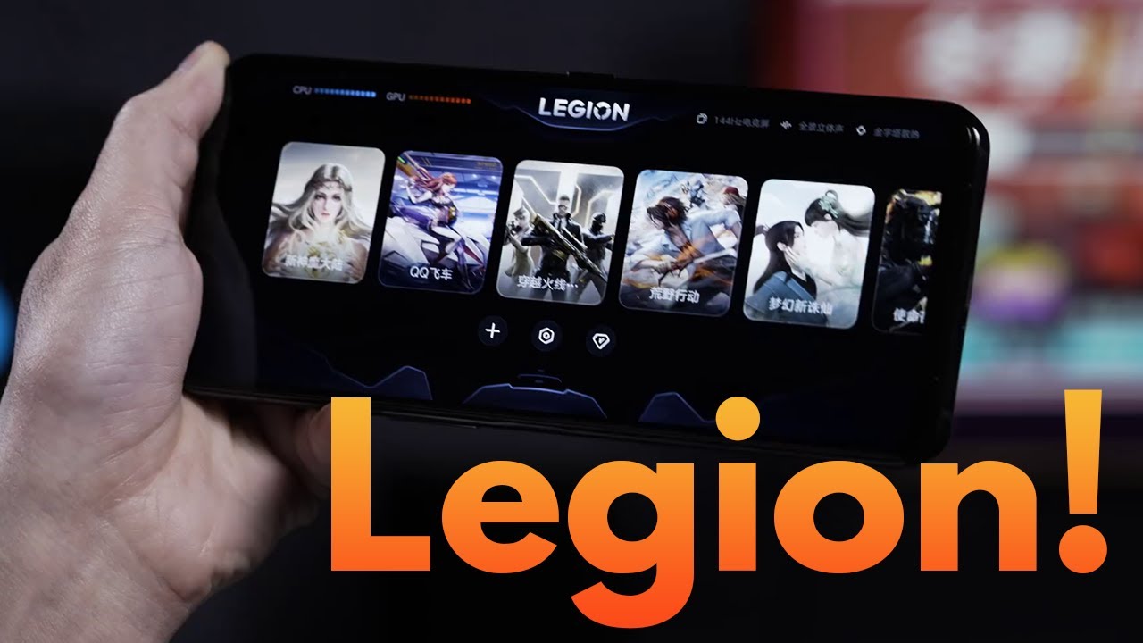 Lenovo Legion Phone 3 Pro & Legion Phone 3 Elite! - YouTube