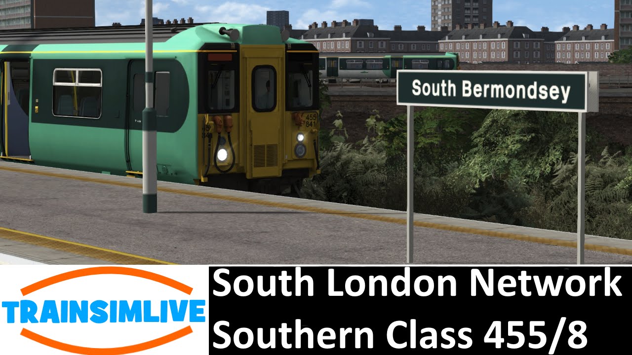 Train Simulator 2015 - South London Network, Class 455/8 - YouTube