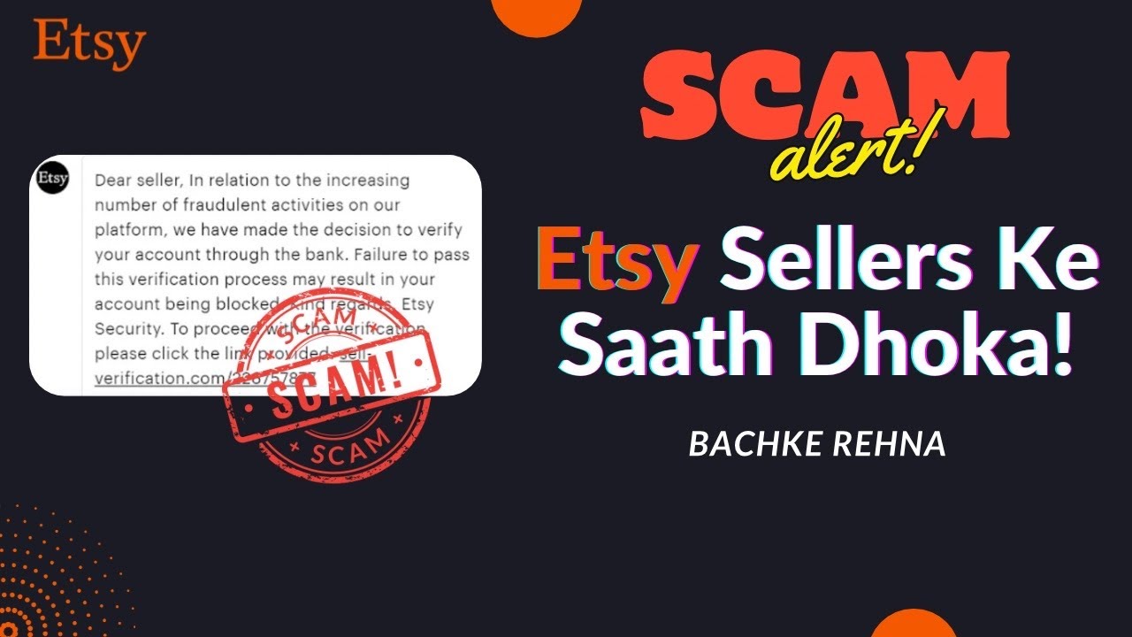 Etsy Sellers Beware! Protect Yourself from Phishing Scams in Etsy ...