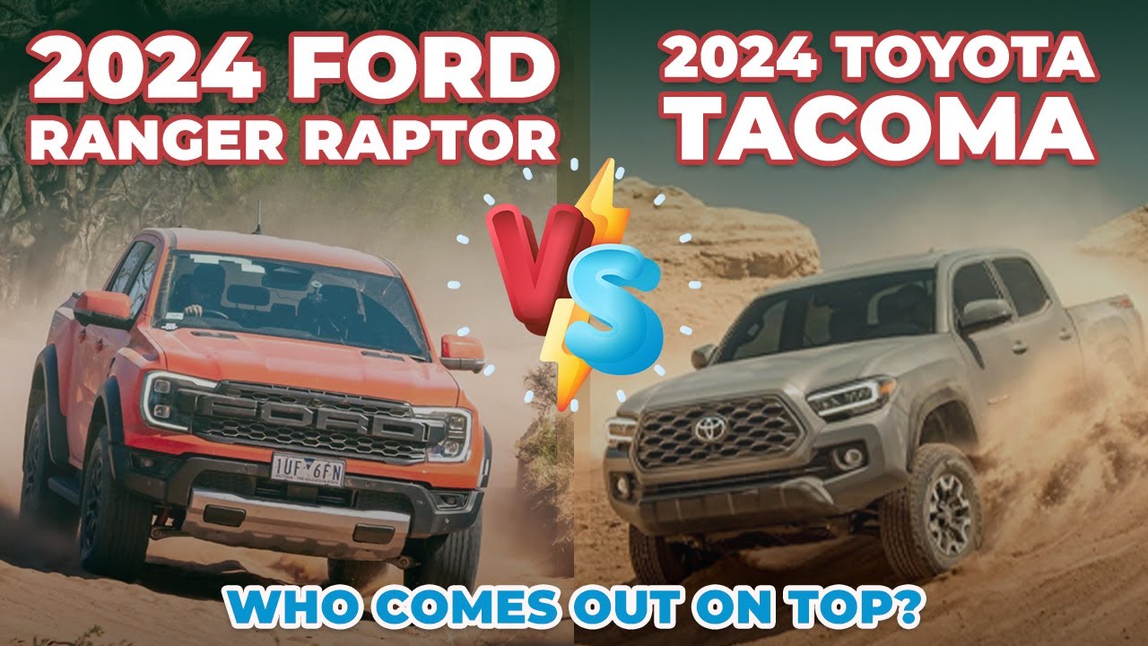 2024 Ranger Raptor vs Toyota Tacoma — THE BATTLE for Off Road Supremacy ...