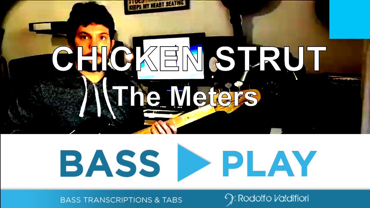 Chicken Strut - The Meters | BASS PLAY - YouTube Music