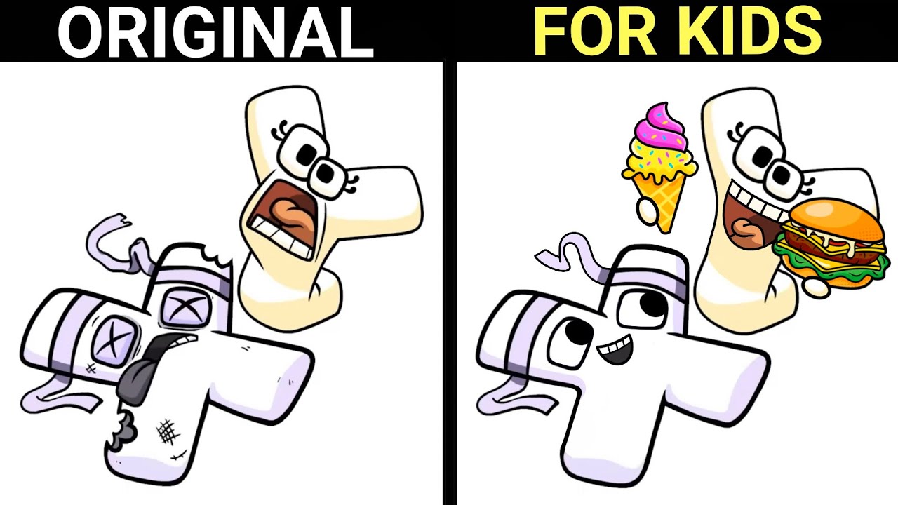 X Back To Life After Give Him Ice Cream | Alphabet Lore x Number Lore ...