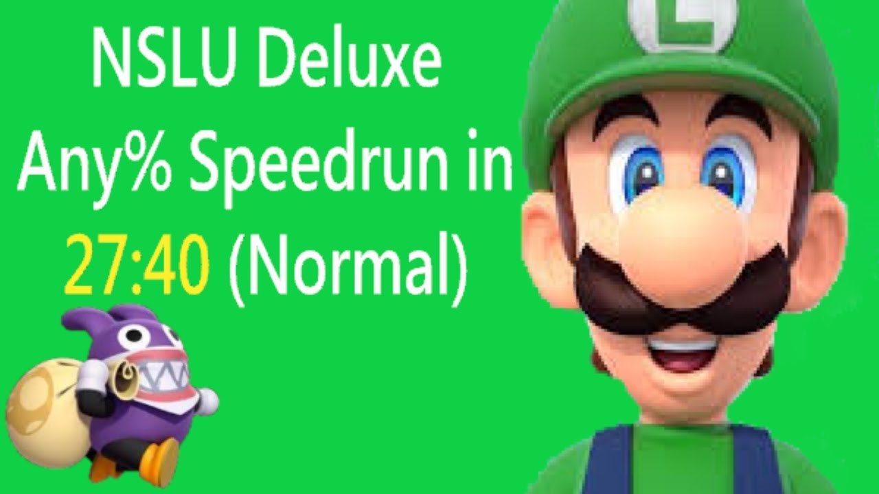 NSLU Deluxe Any% Speedrun in 27:20 (Normal) - YouTube