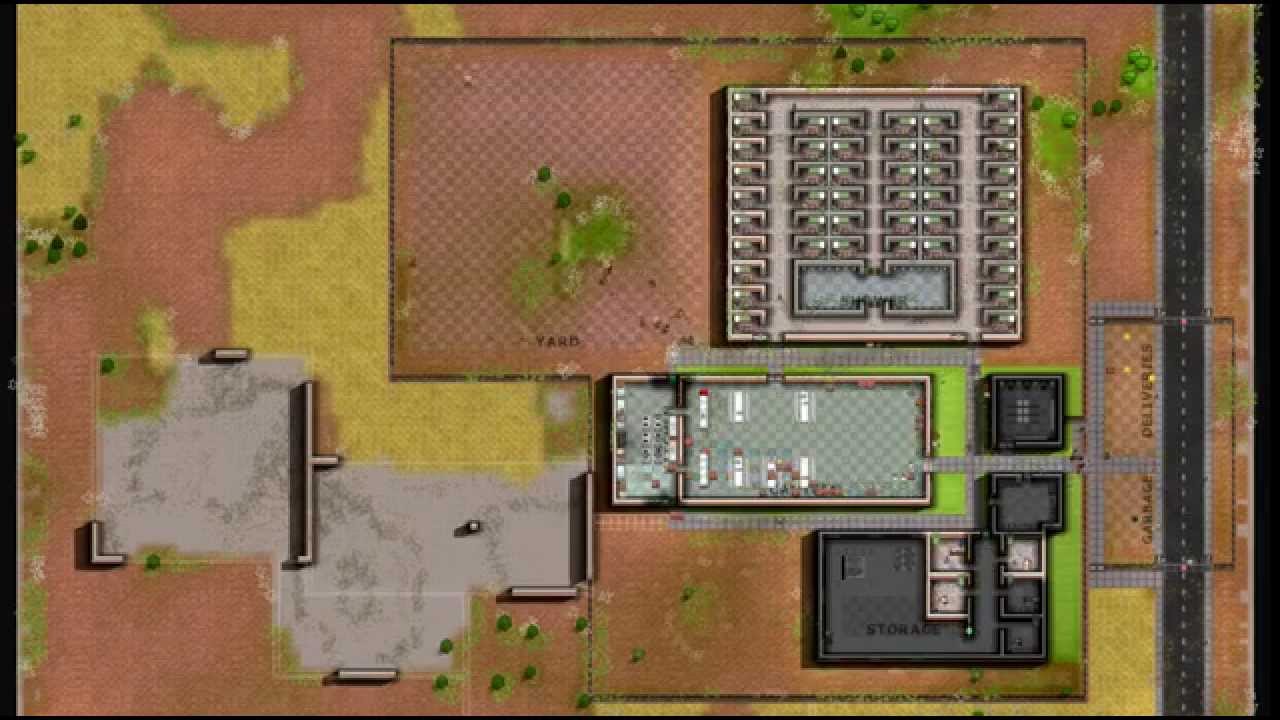 Prison Architect Alpha 16 Time-lapse - YouTube