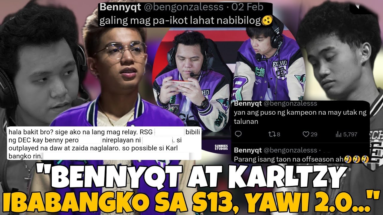 PAALAM M4 CHAMP? BENNY AT KARLTZY IBABANGKO NG ECHO! KATULAD KAY YAWI ...
