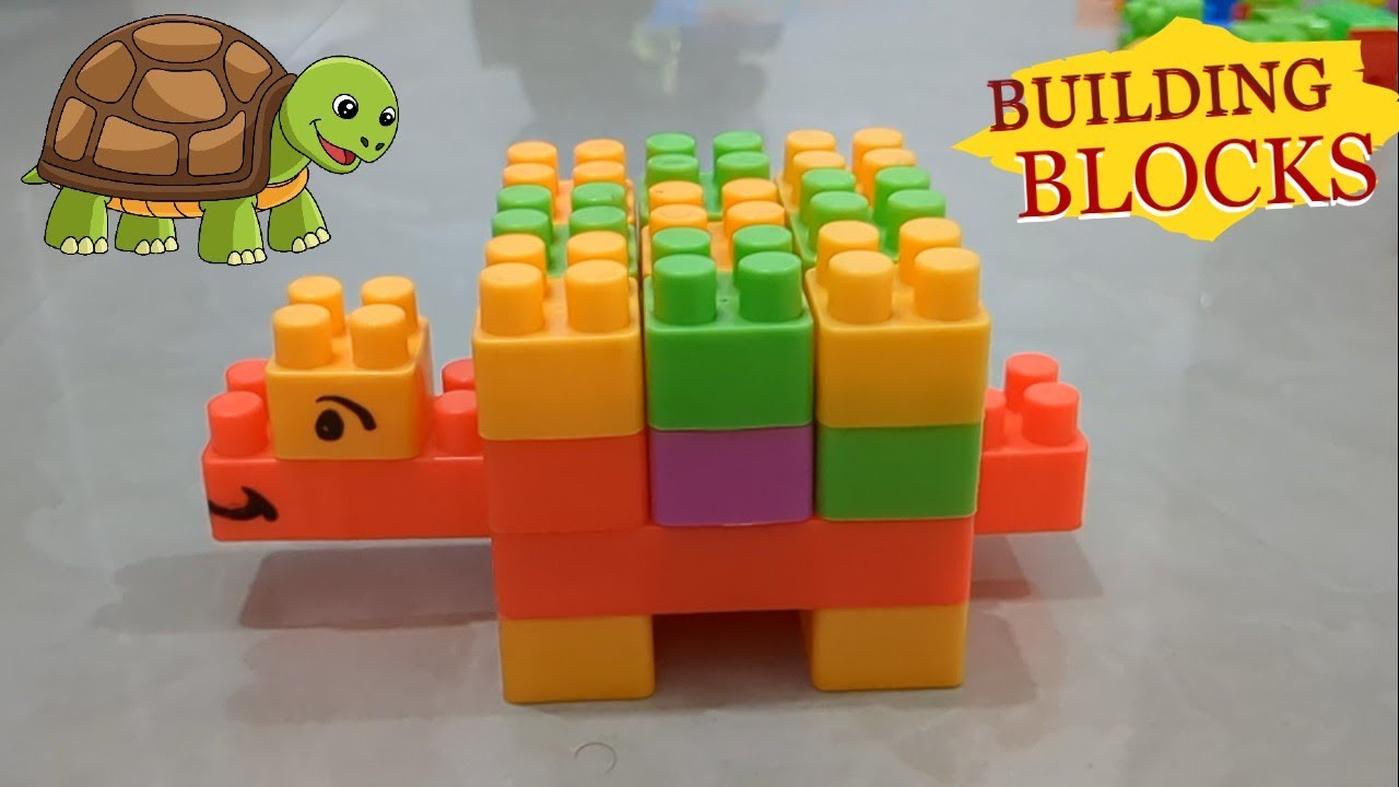Toy Turtle | Building Blocks video | Toy Videos | Making Toy Turtle ...