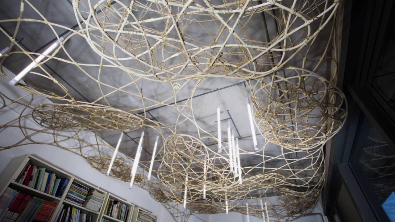 Robotic 3D Weaving: House of Vine - YouTube