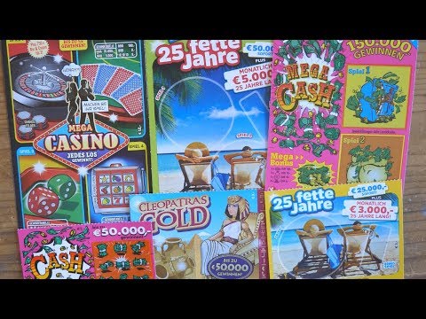 Lucky Monday #06 ( MEGA CASINO, SUPER 25 FETTE JAHE, MEGA CASH, CLEOPRATRAS GOLD ;_)