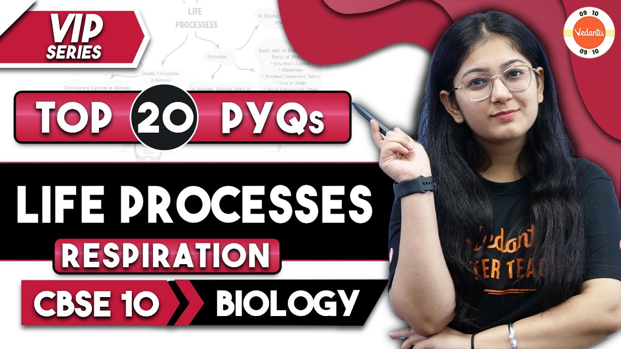 Top 20 Respiration Class 10 PYQ | Life Processes | Class 10 Science ...