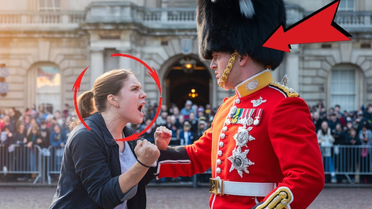 Karen Snatches Royal Guard’s Bearskin Hat and Stomps It—Instantly Faces ...