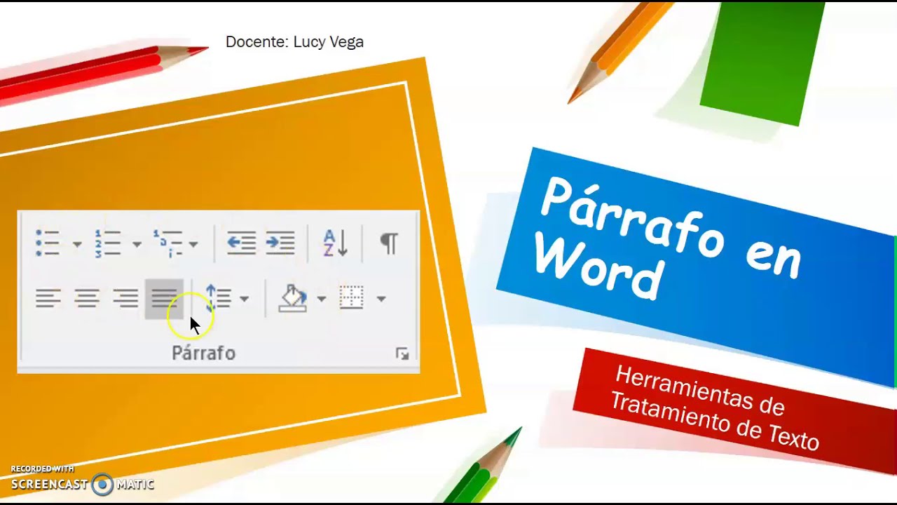 Párrafo en Word - YouTube