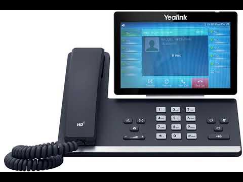 How to Place an Active Call on Hold – Yealink T54W/T57W - YouTube