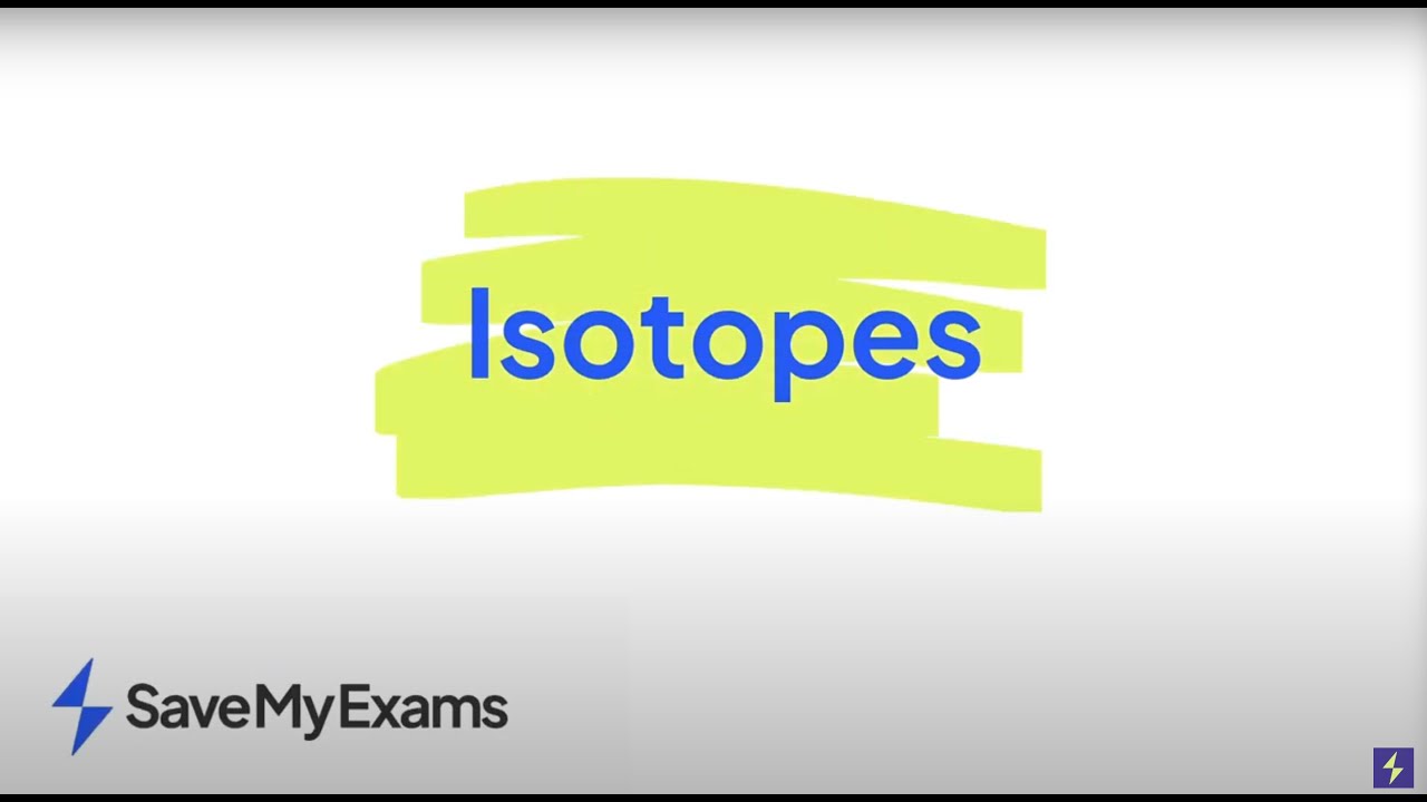 Isotopes In 5 minutes - GCSE and IGCSE Exam Prep 2024 Summer Exams ...