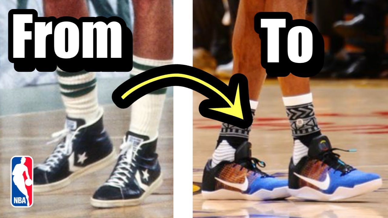 A Brief History of Sneakers in the NBA - YouTube