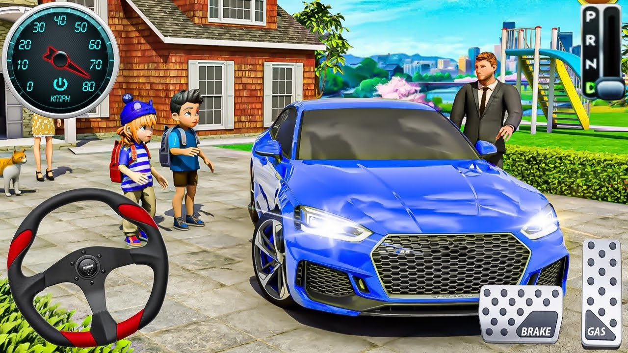 Virtual Family - Happy Car Driving Simulator Gameplay Android #1 - YouTube