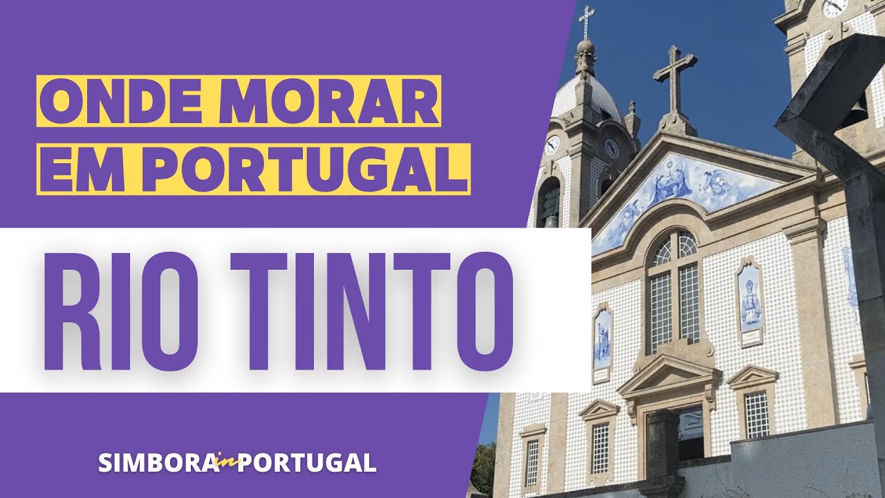 CONHECENDO RIO TINTO: freguesia com Shopping, Metro, Trem/Comboio ...