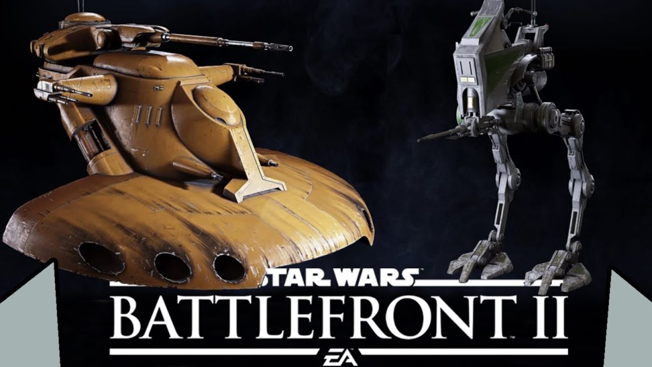 Обзор наземной техники: Гигант MTT, Шагоход AT-RT, Танк AAT | Star Wars ...