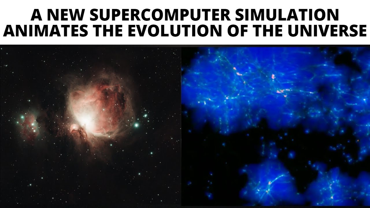 Supercomputer Simulation Animates The Evolution Of The Universe # ...