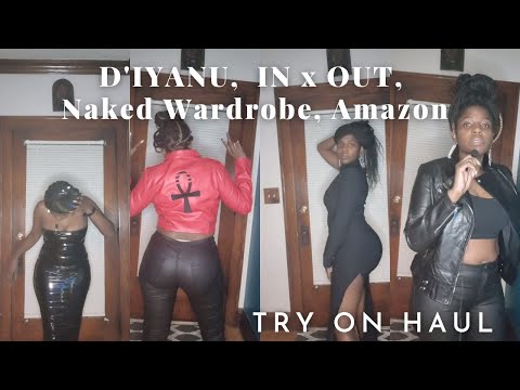 D'iyanu, In X Out, Amazon, Naked Wardrobe Try on Haul