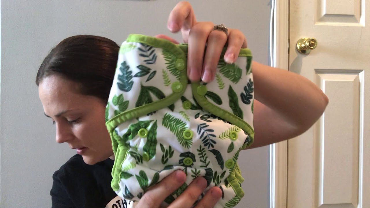 My Pre Earth day cloth diaper haul (fluff mail) - YouTube
