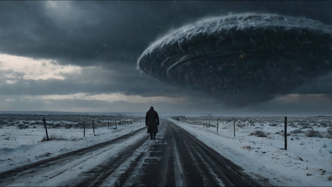 Aliens Freeze Extreme—Blizzard Test, Human Makes Igloo and Holds a Warm ...