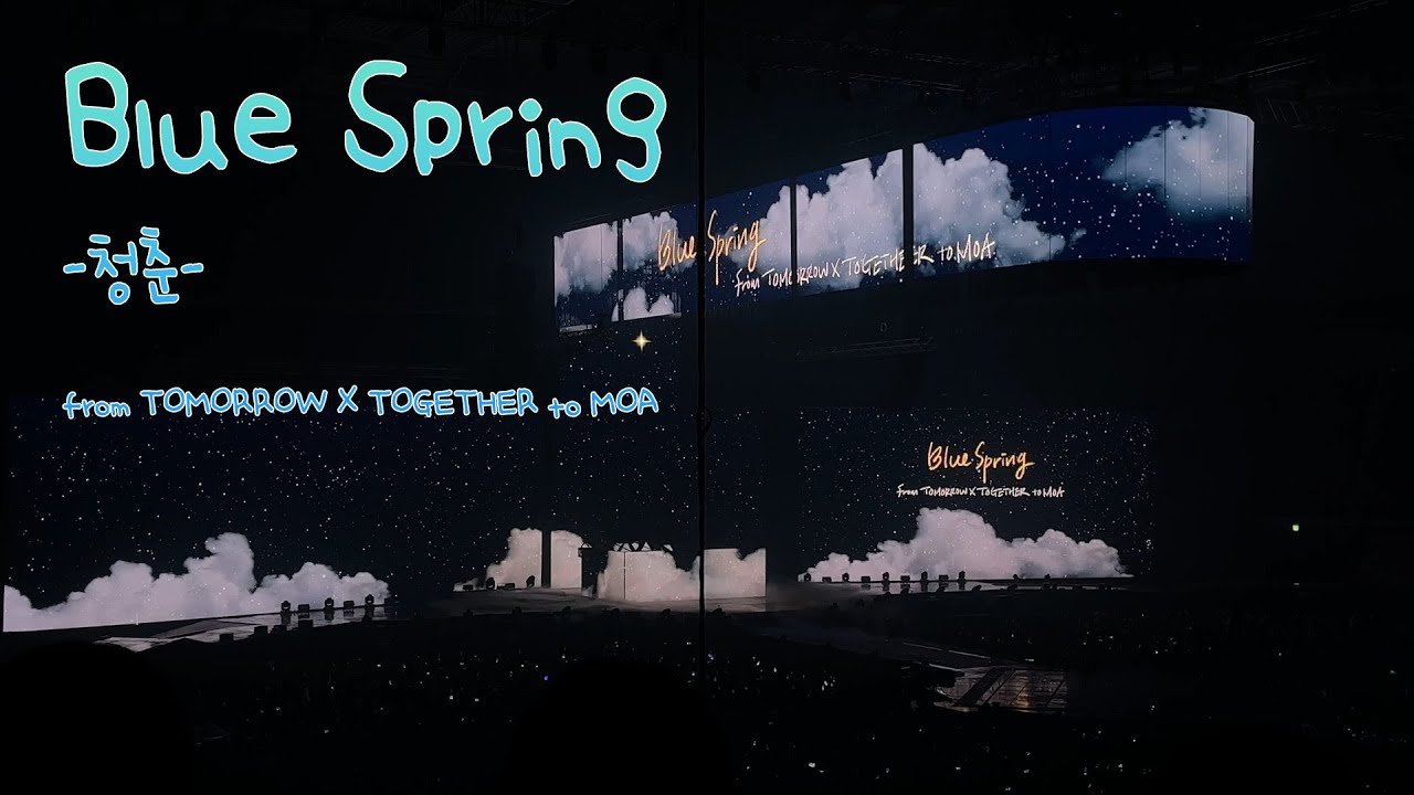 [TXT] 🌼🍃Blue Spring(블루스프링)_청춘 full cam 4K - YouTube