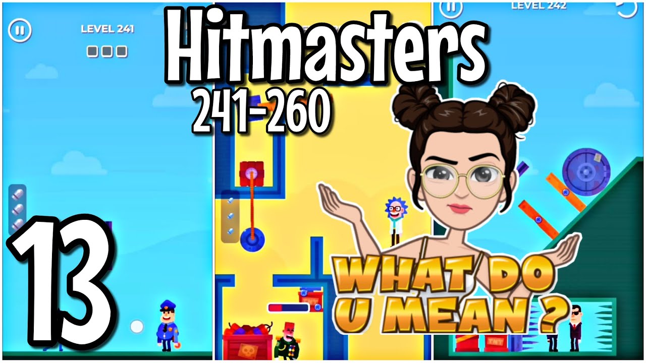 Hitmasters Gameplay Walkthrough Part 13 | Level 241 - 260 - YouTube