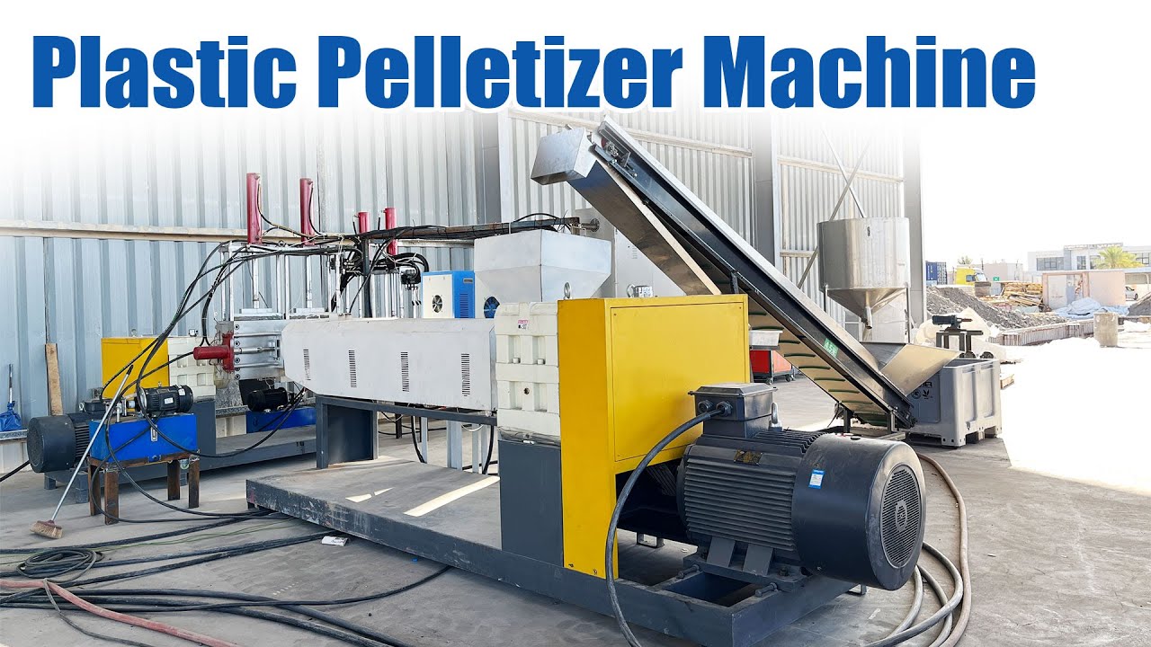 Plastic Pelletizer Machine | Plastic Granulator Machine For Sale - YouTube