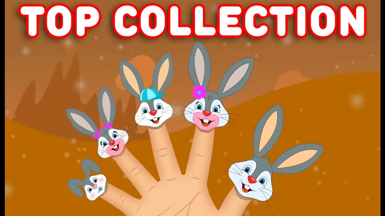 Easter Bunny Finger Family Collection for kids | Top Finger Family ...