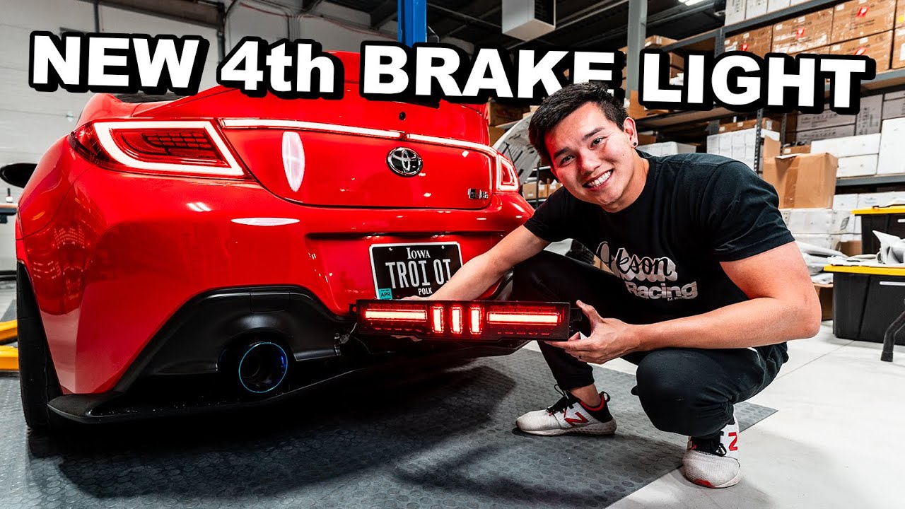Alpharex 4th Brake Light Install | GR86 & BRZ - YouTube