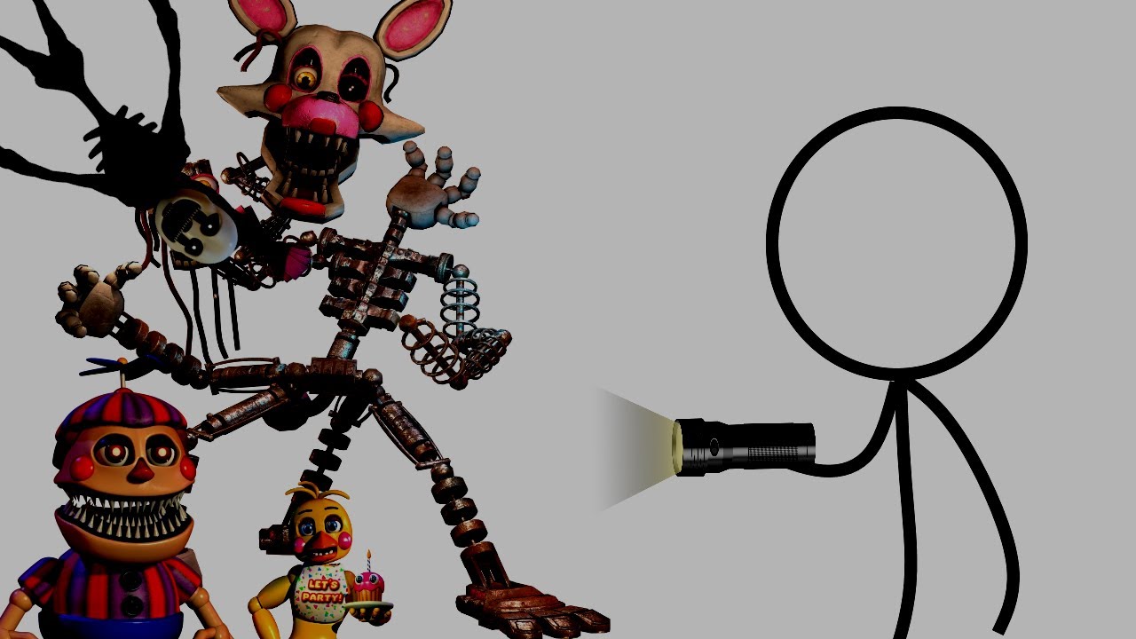 Derek plays a fnaf game - YouTube