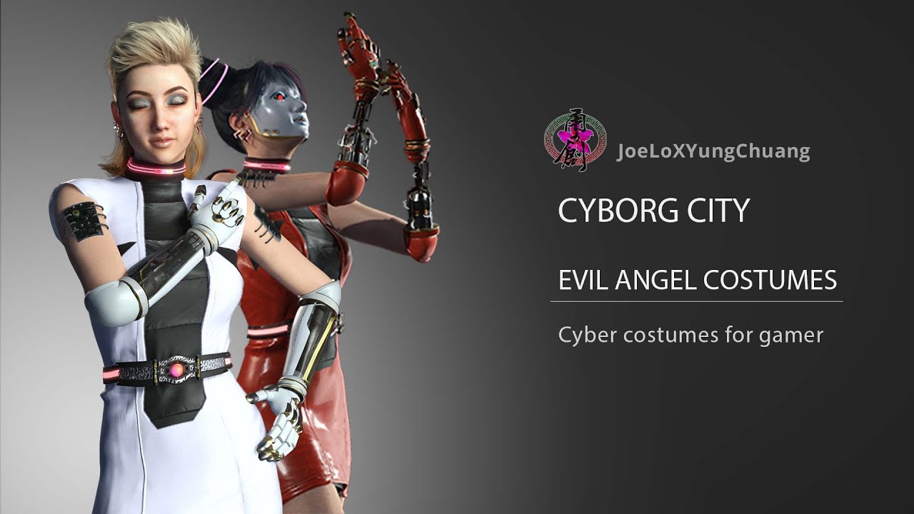 Cyborg City: The Most INSANE Character Creator Outfits - YouTube