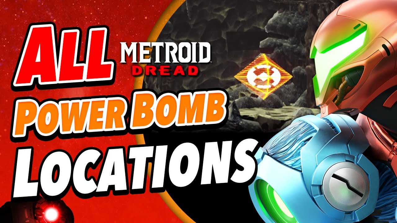 Metroid Dread - ALL Power Bomb Upgrade Locations (Guide & Walkthrough ...