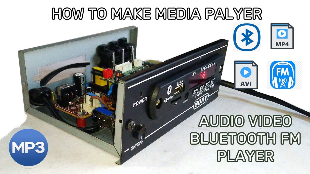 Media Player For Home Use / USB / Bluetooth / Video / Audio / Photo ...