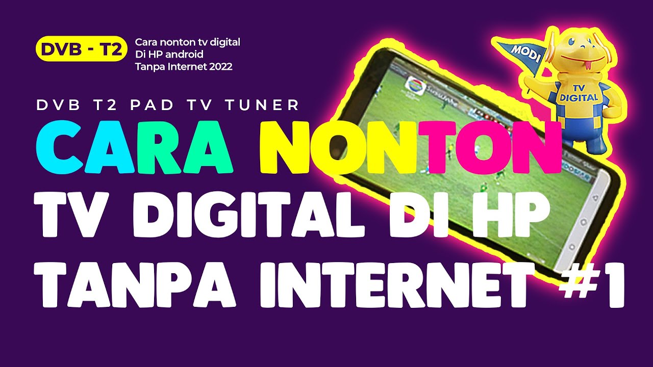 DVB T2 Pad Tv HD Tuner - Cara nonton tv digital di hp android tanpa ...