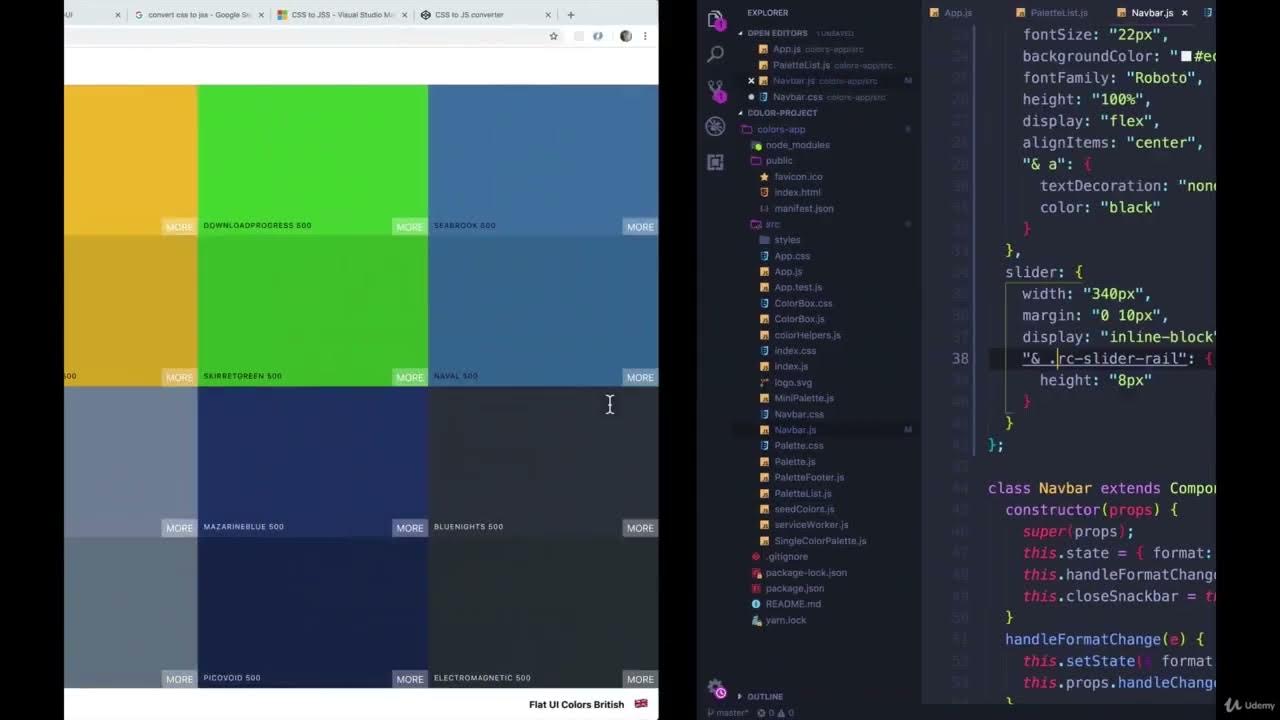 Refactor Navbar CSS - YouTube