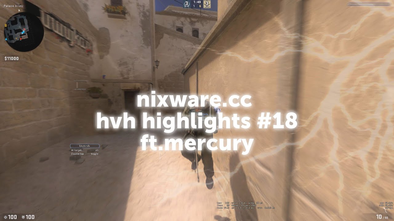 nixware v3 | HvH Highlights #18/ ft. mercury.lua (cfg upd) - YouTube